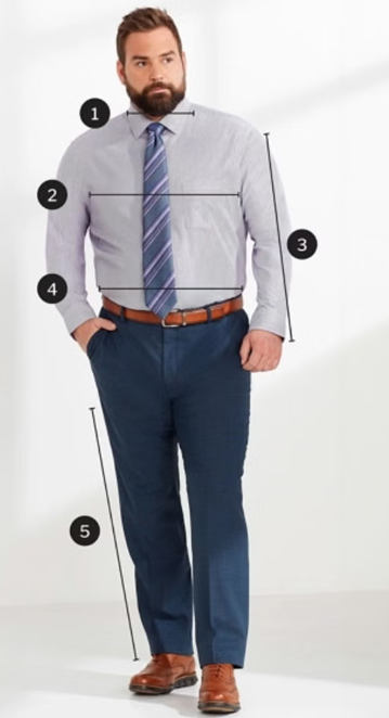 How do I measure for my size? – DXL Big + Tall